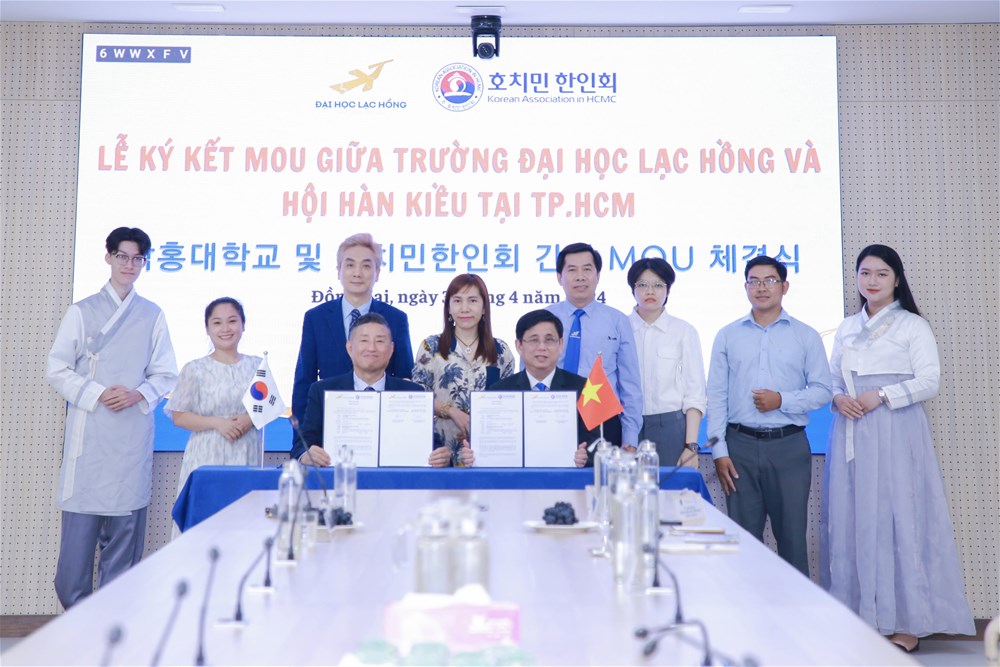 Ngành Hàn Quốc học ký kết Biên bản ghi nhớ (MOU) với Hội Hàn Kiều tại ...